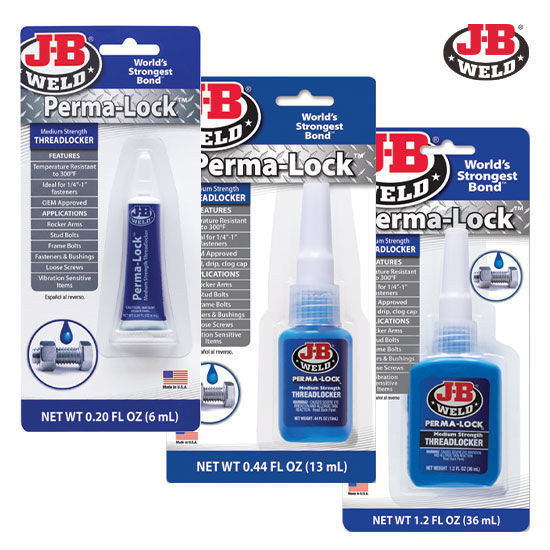 J-B WELD PERMA-LOCK BLUE THREADLOCKER